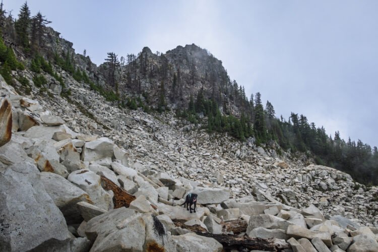 Grotto Mountain by Baring Mountain via Beckler River Road / 石窟山